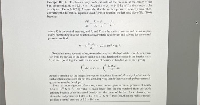 i would like this example to be resolved in a much | Chegg.com
