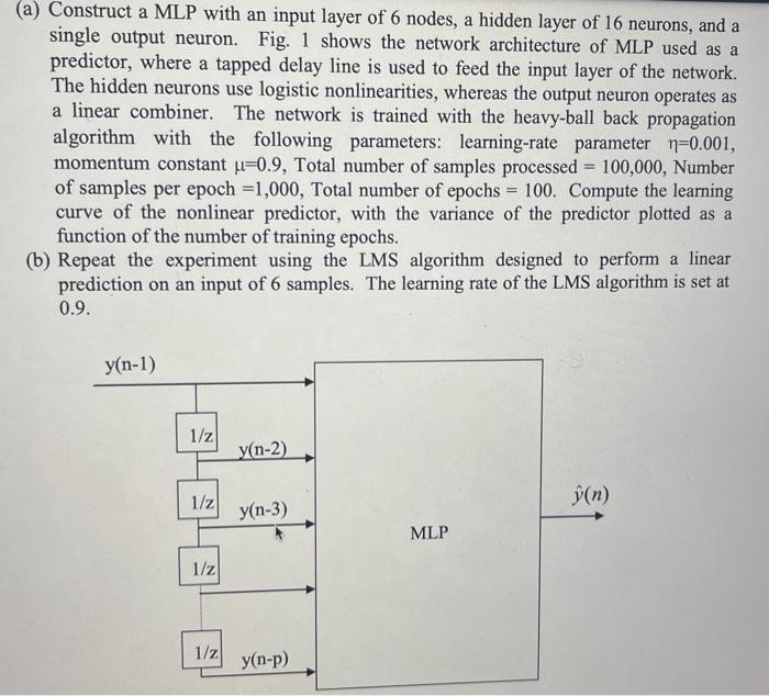Solved In This Problem We Use The Back Propagation