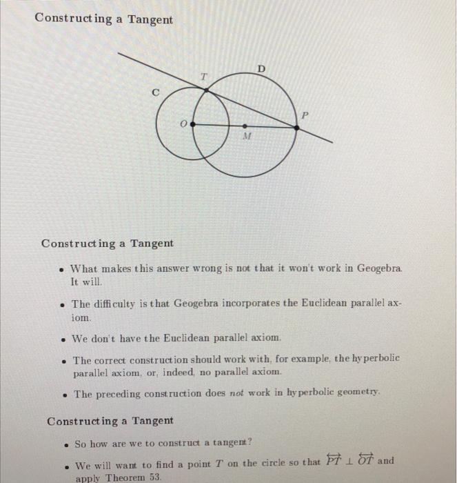 Solved Intersect ing Tangents Theorem 54 Let P be a point | Chegg.com