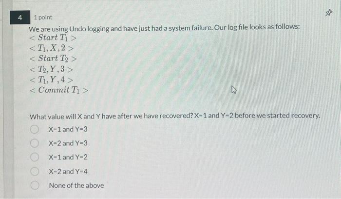 Consider the following schedule: | Chegg.com