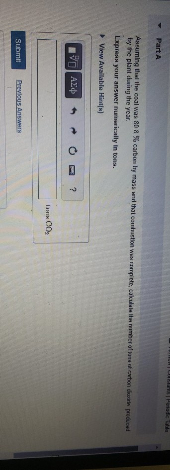 Solved Uw Constants Periodic Table Part A Assuming that the | Chegg.com