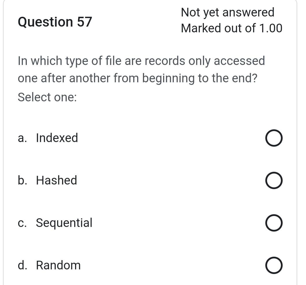 Solved Which one of the following statements regarding | Chegg.com