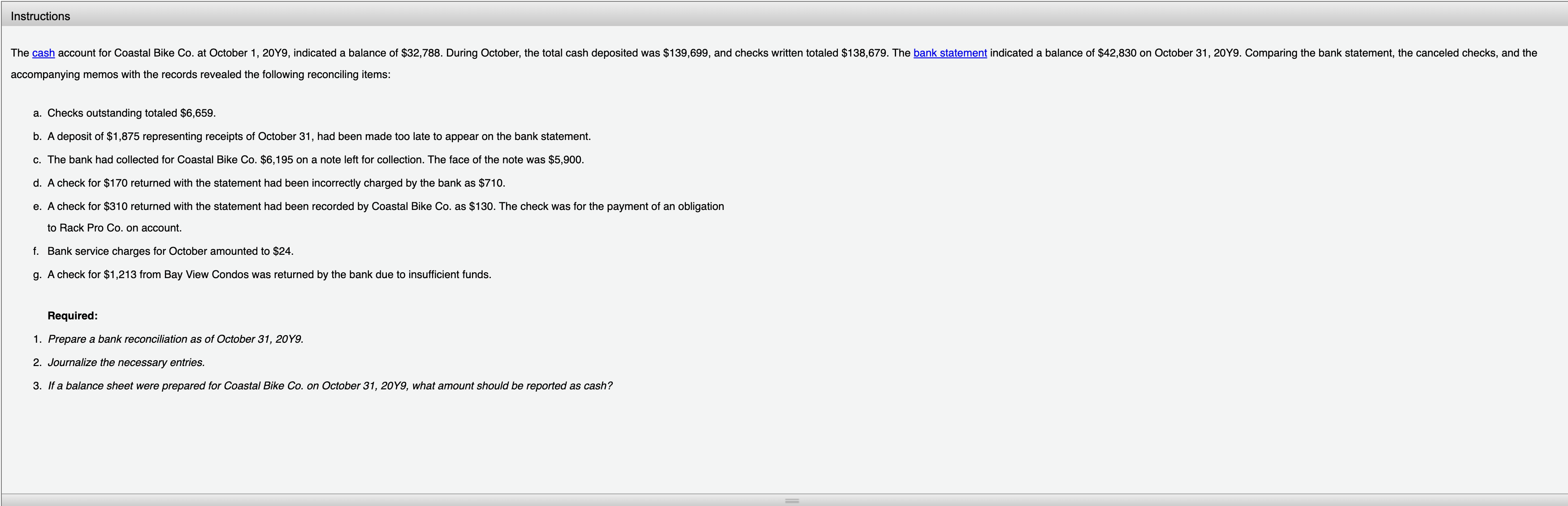 Solved Instructions accompanying memos with the records | Chegg.com
