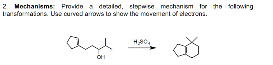 Solved Mechanisms: Provide a detailed, stepwise mechanism | Chegg.com