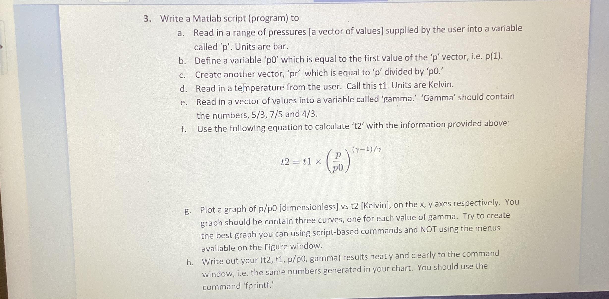 Solved Write a Matlab script (program) ﻿toa. ﻿Read in a | Chegg.com