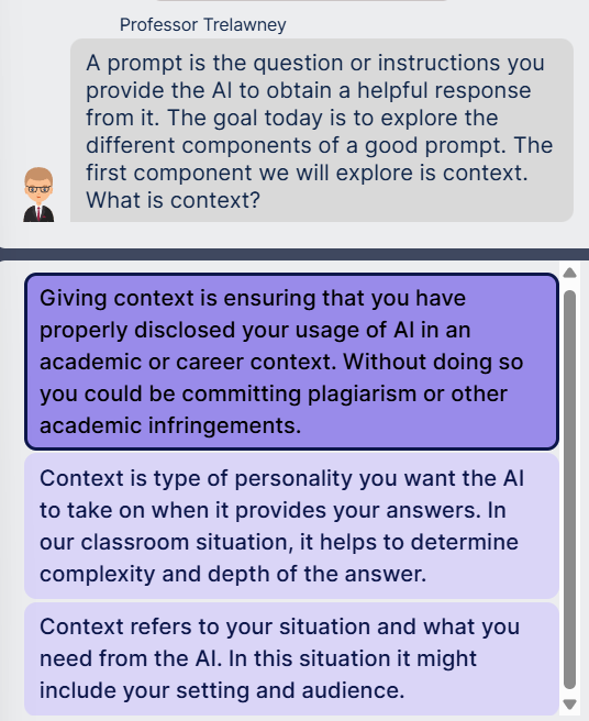 Solved A prompt is the question or instructions you provide | Chegg.com