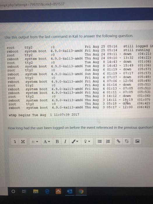 escribe what the content means. $ cat /etc/passwd | Chegg.com