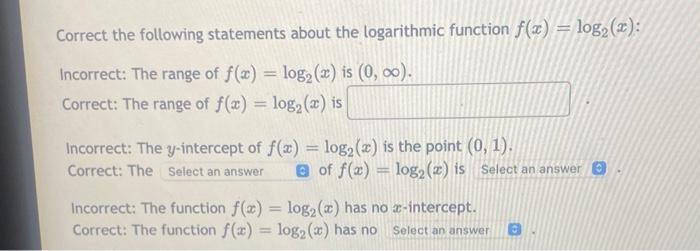 Solved Correct the following statements about the | Chegg.com