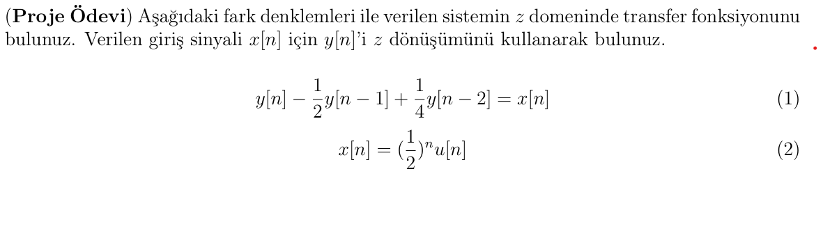 Solved z domain transfer function of the system given by the | Chegg.com