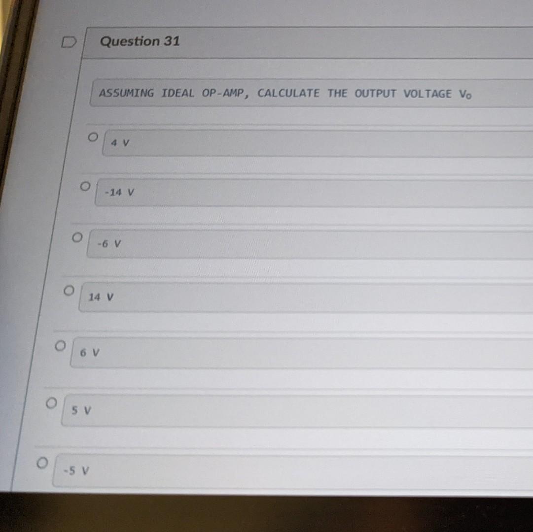 Solved QUESTION GIVEN THE CIRCUIT WITH THE FOLLOWING | Chegg.com