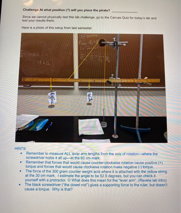 Solved ACTIVITY 3: WALK THE PLANK! A Torque Equilibrium | Chegg.com