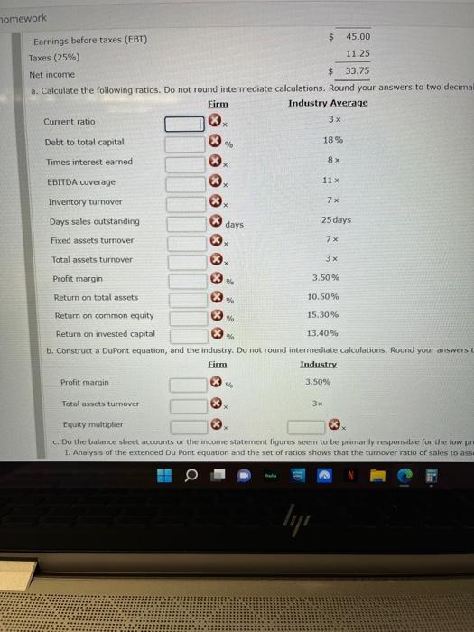 Solved A firm has been experiencing low profitability in | Chegg.com