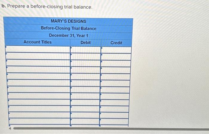 Solved The following accounting events apply to Mary's | Chegg.com