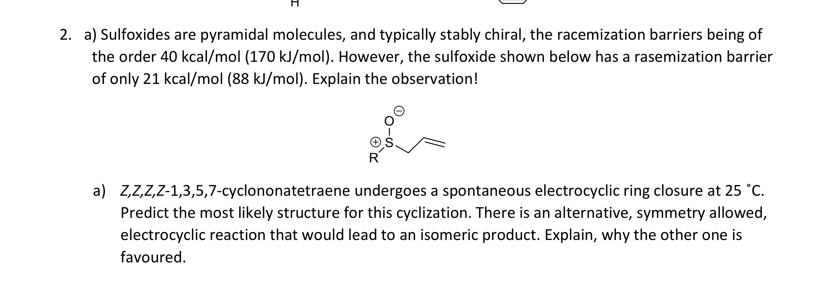 Solved please solve me ﻿these advanced organic chemistry | Chegg.com