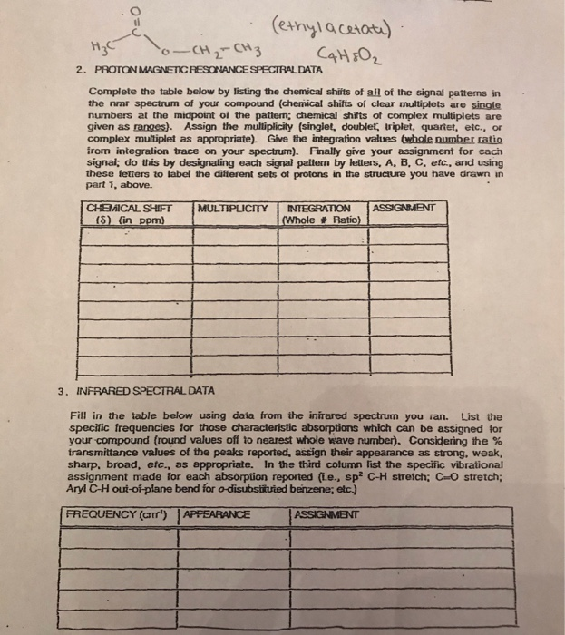 Solved 16) Chemical Formula: C,H,O, IR: strong peak 1720cm-1 | Chegg.com