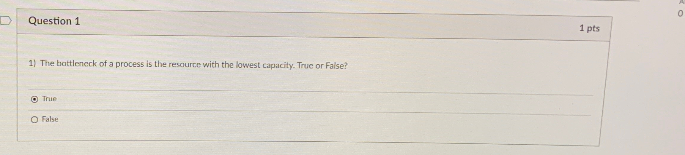 Solved Question 11 ﻿ptsThe bottleneck of a process is the | Chegg.com