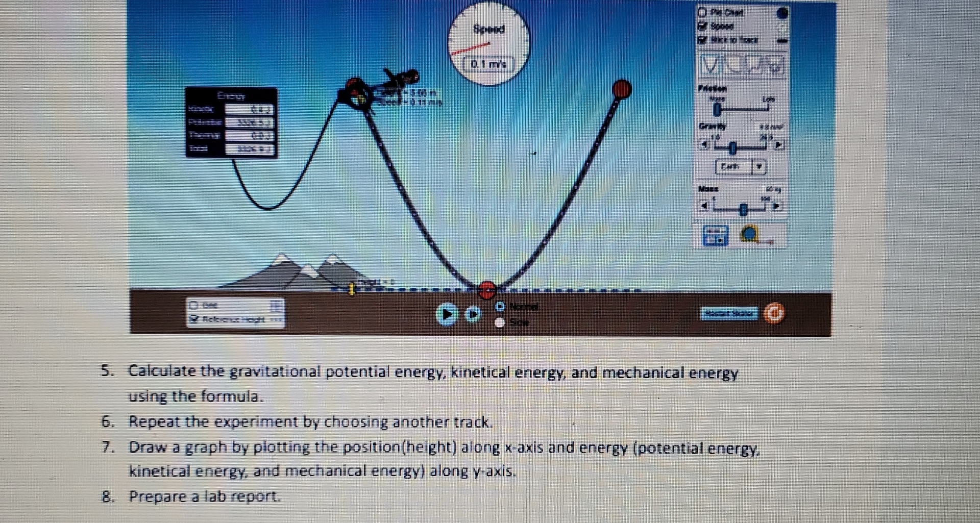 Calculate the gravitational potential energy, | Chegg.com