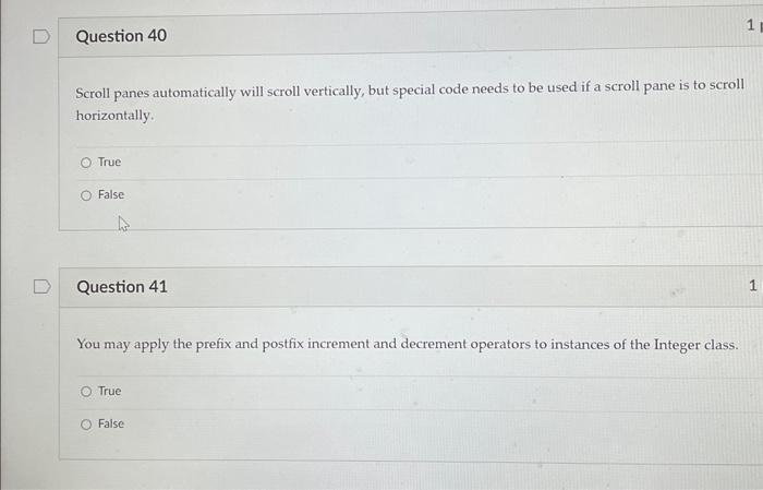 Solved Scroll panes automatically will scroll vertically, | Chegg.com