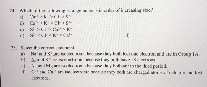 Solved 21. An element with the electron configuration [Xe] | Chegg.com
