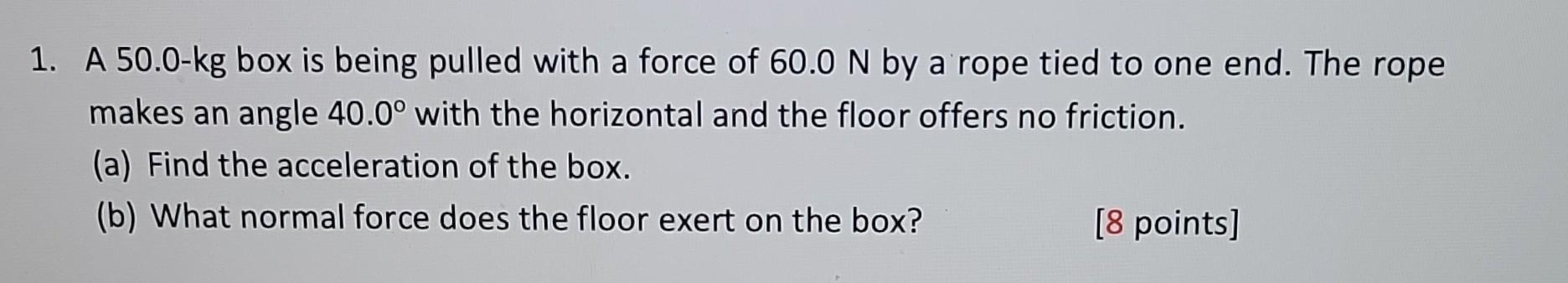 Solved 5. Consider the same situation described in problem 1 | Chegg.com