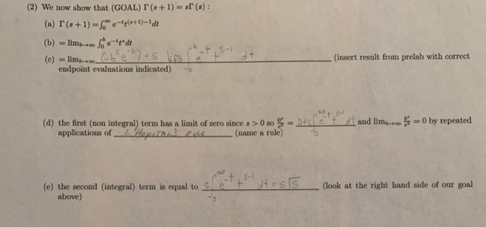 Solved based off the completed pre-lab, did I do the parts | Chegg.com