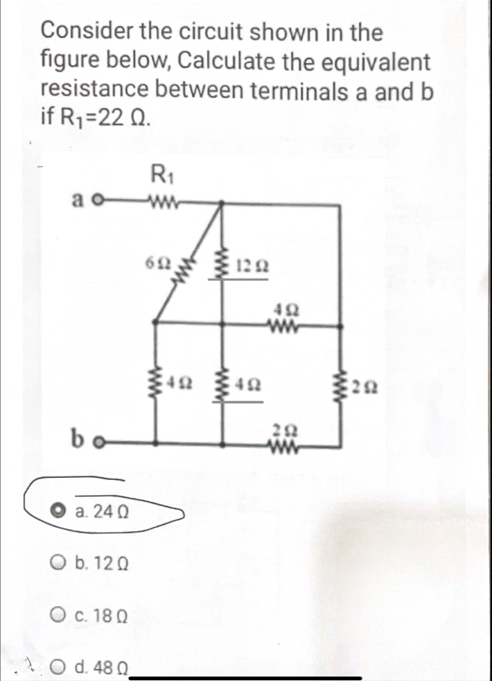 Solved Consider the circuit shown in the figure below, | Chegg.com