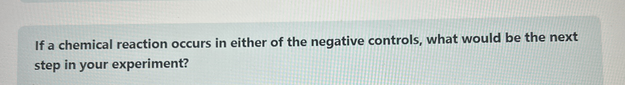 Solved If a chemical reaction occurs in either of the | Chegg.com