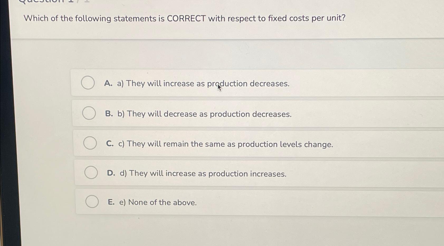 Solved Which of the following statements is CORRECT with | Chegg.com