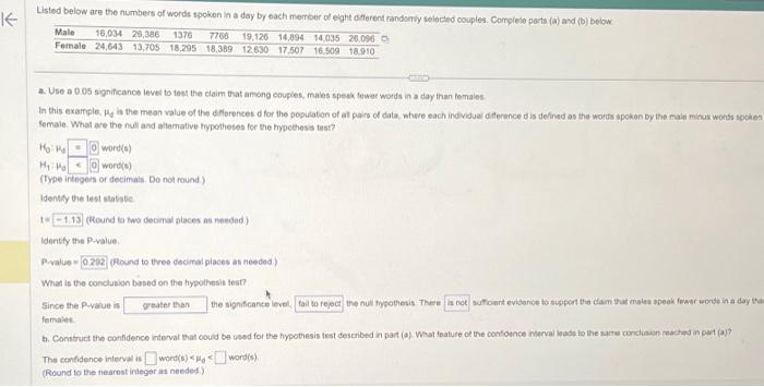 Solved I just wanna make sure that everything is correct, | Chegg.com