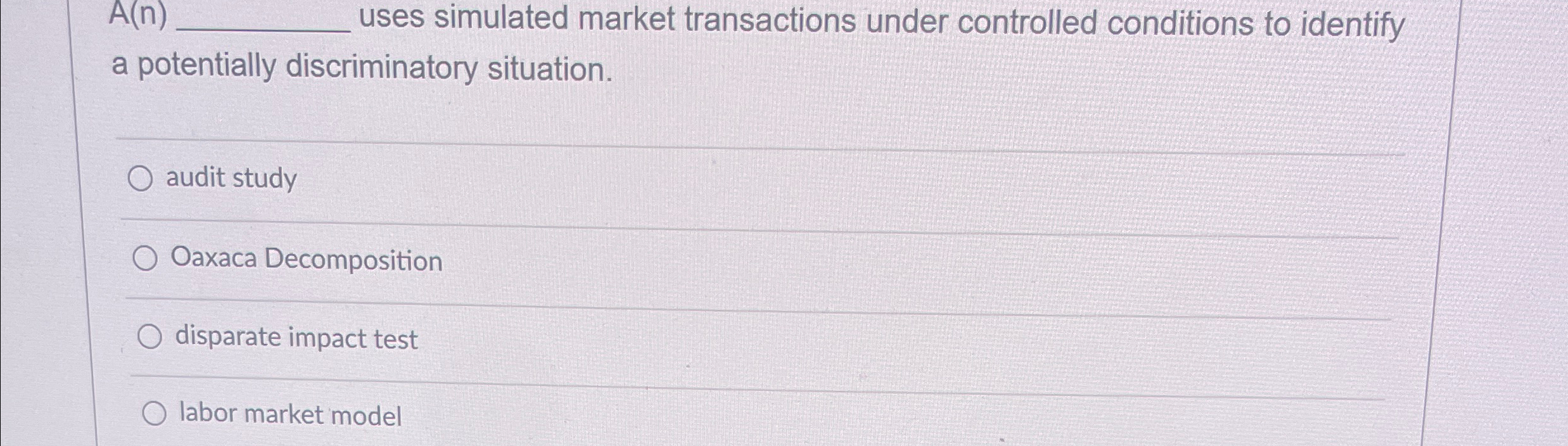 Solved A(n) ﻿uses simulated market transactions under | Chegg.com