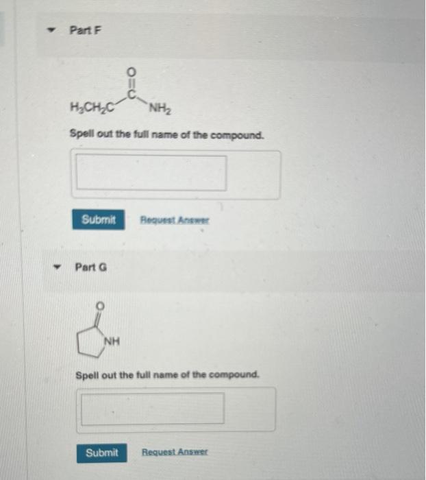 Solved Spell out the full name of the compound. You have | Chegg.com