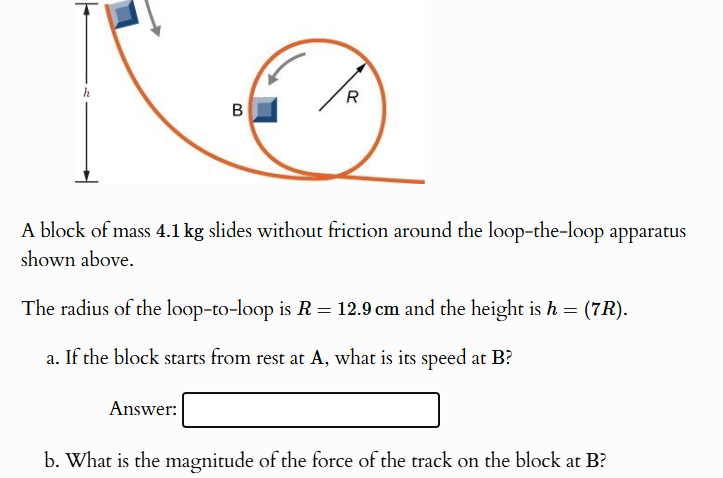 Solved A block of mass 4.1 ﻿kg slides without friction | Chegg.com
