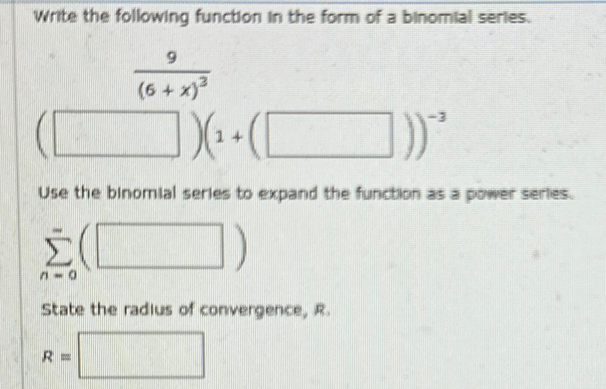 Solved Write The Following Function In The Form Of A