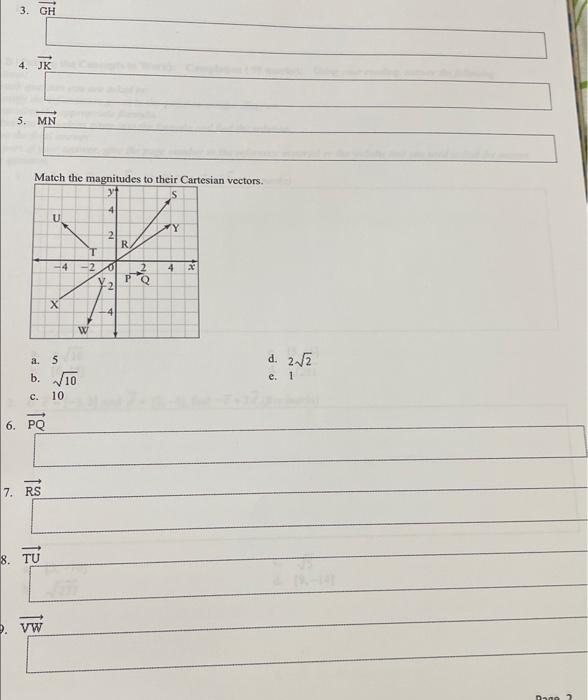Solved Part A (Terminology): Matching (20 marks) Using your | Chegg.com