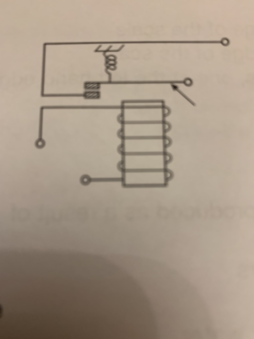 the drawing below is a schematic of a typical relay | Chegg.com