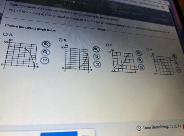 Solved (C) Time Remaining: 01.35.41 | Chegg.com