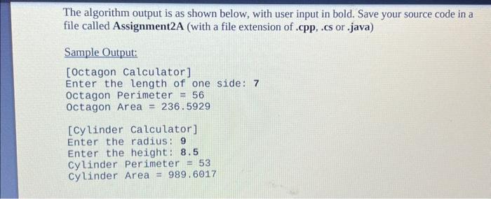 Solved Assignment 2A: 2D and 3D Shapes! At this point, we've | Chegg.com