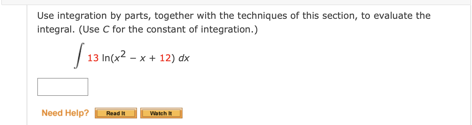 Solved Use integration by parts, together with the | Chegg.com