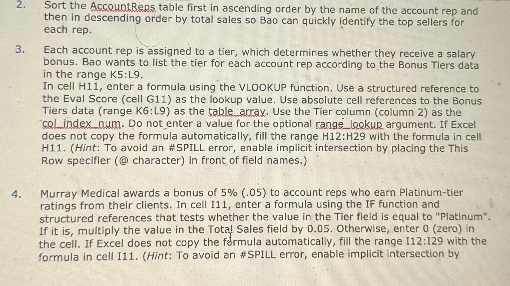 Solved Sort the AccountReps table first in ascending order | Chegg.com