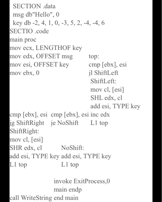 Section Data Msg Dbhello 0 Key Db 2 4 1 0 