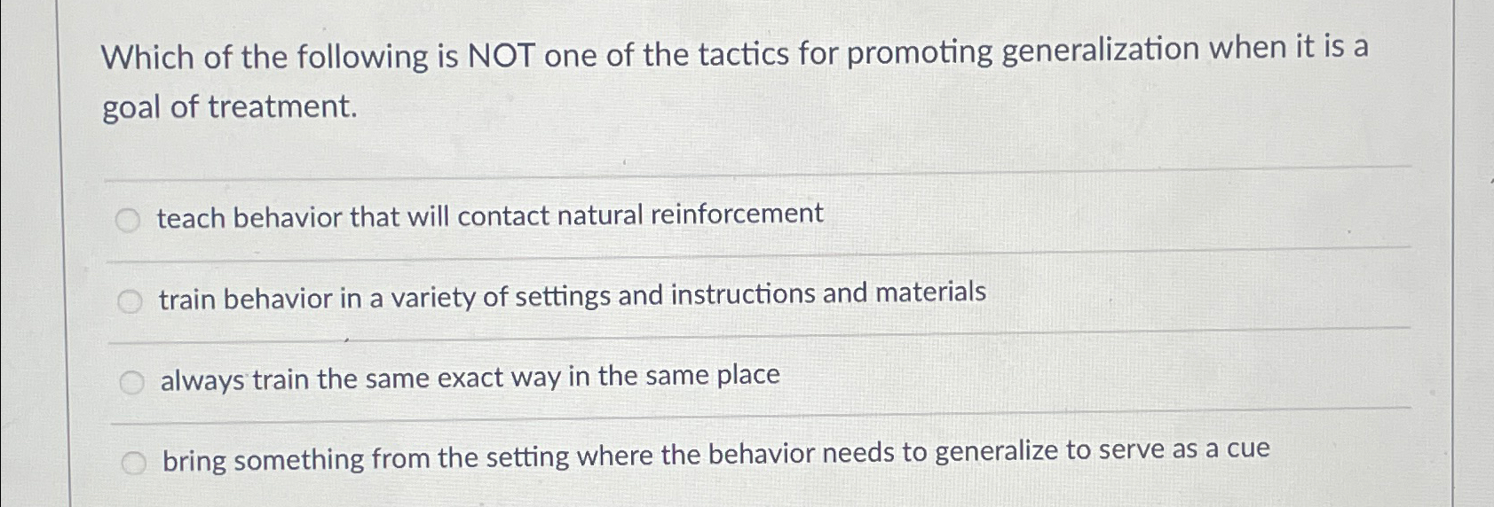 Solved Which of the following is NOT one of the tactics for | Chegg.com