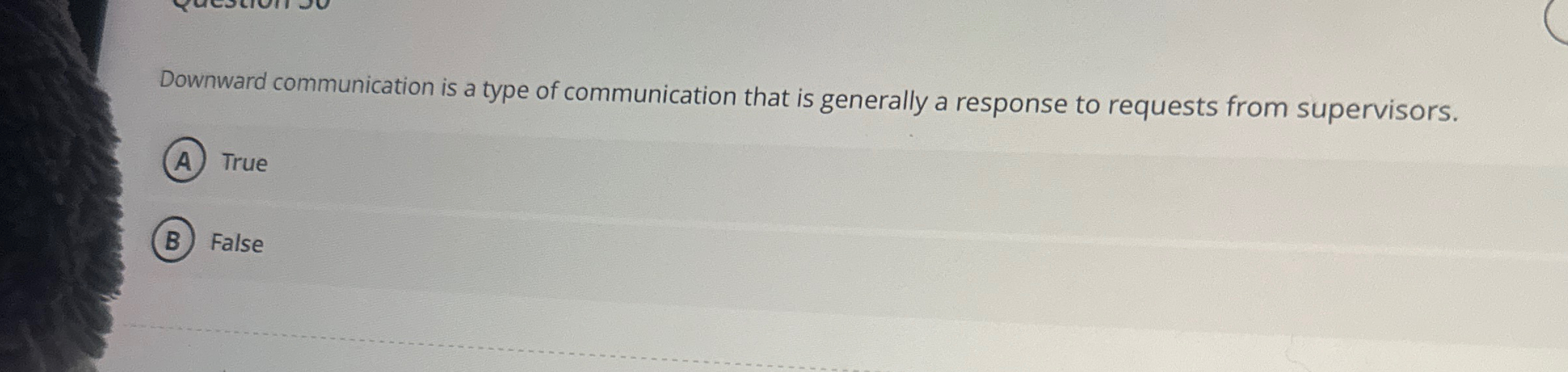 Solved Downward communication is a type of communication | Chegg.com
