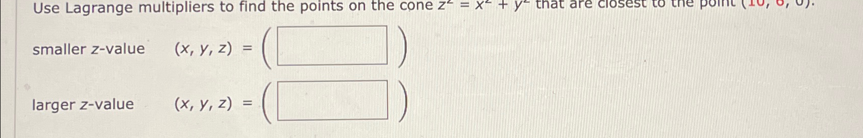 Solved Use Lagrange multipliers to find the points on the | Chegg.com
