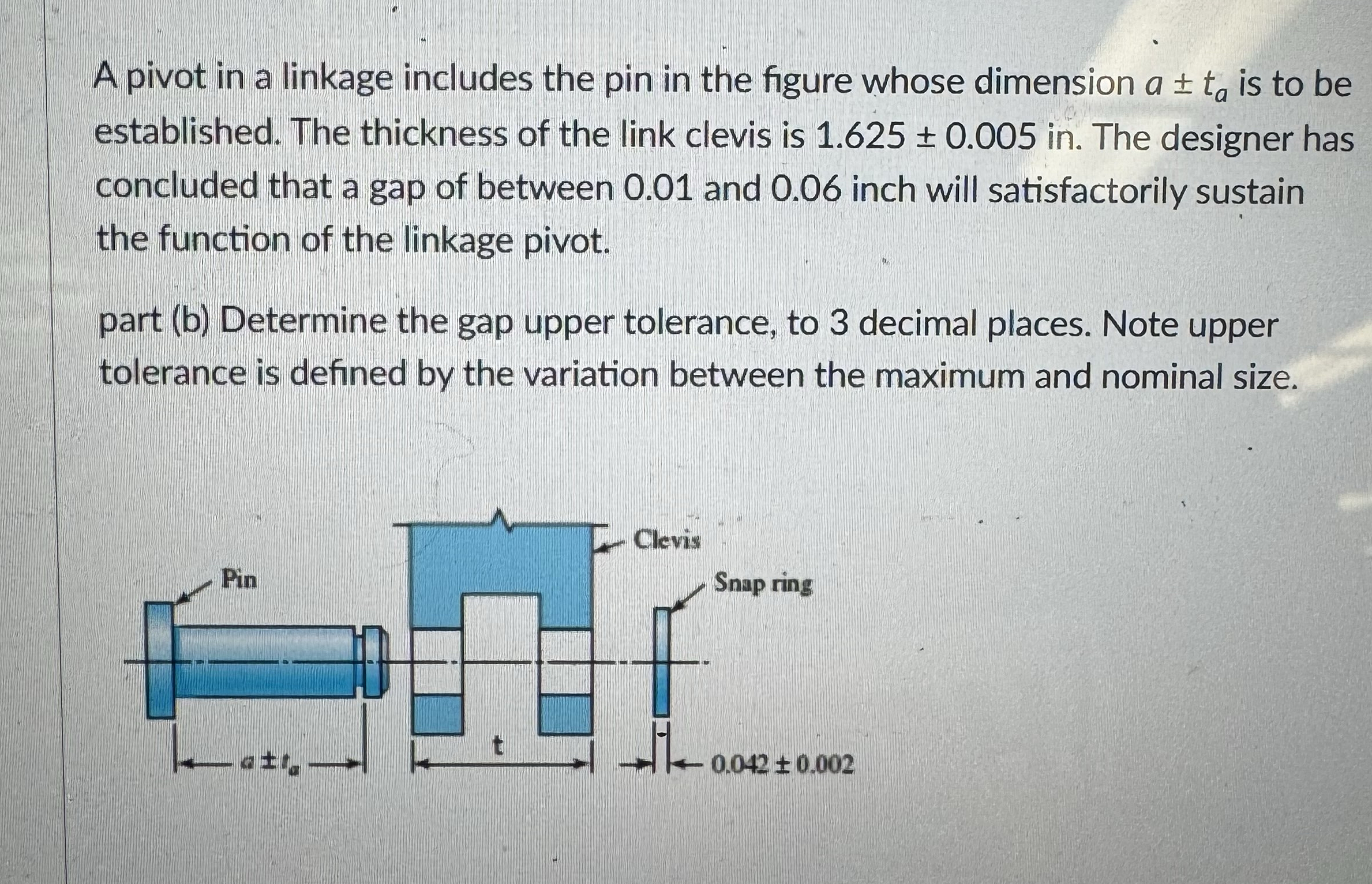 Solved A pivot in a linkage includes the pin in the figure | Chegg.com