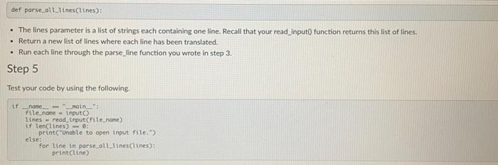 Solved PYTHON:Ancay youyay eakspay igpay atinlay? (Can you | Chegg.com