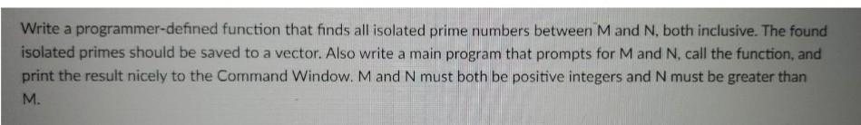 Solved Write a programmer-defined function that finds all | Chegg.com