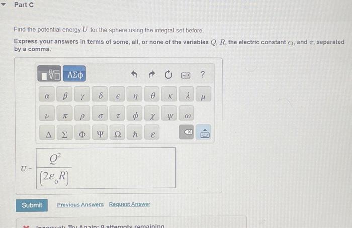 Solved Use your understanding of the energy stored in a | Chegg.com