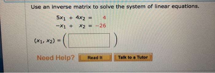 Solved Find a parametric representation of the solution set | Chegg.com