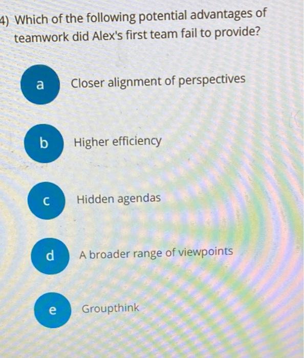 Solved Which of the following potential advantages of | Chegg.com