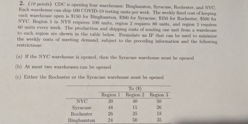 Solved in simple terms of lp with constraint decision | Chegg.com